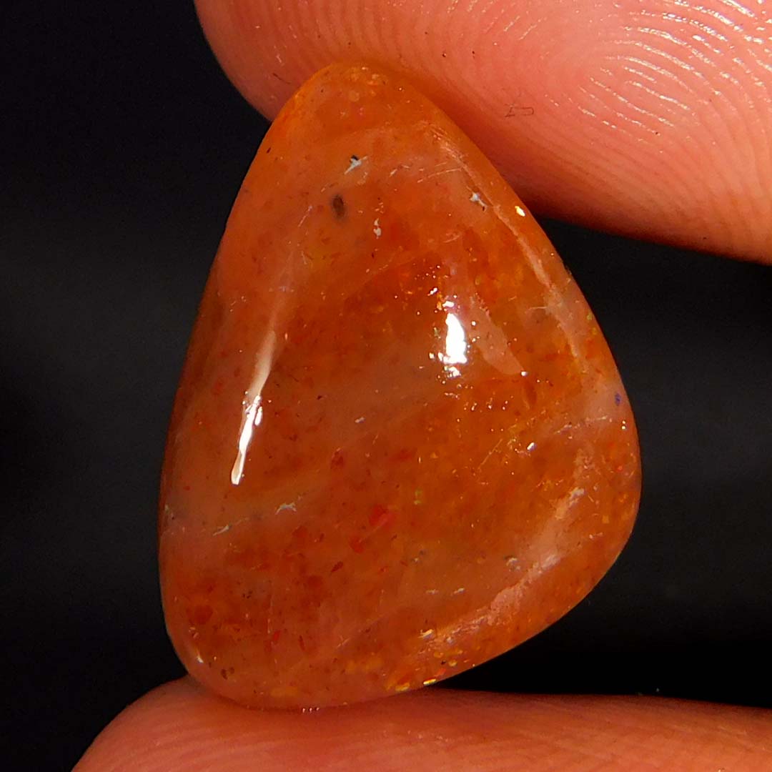 Natural Shine Amazing Red Sunstone Fancy Cabochon Loose Gemstone 11 ...